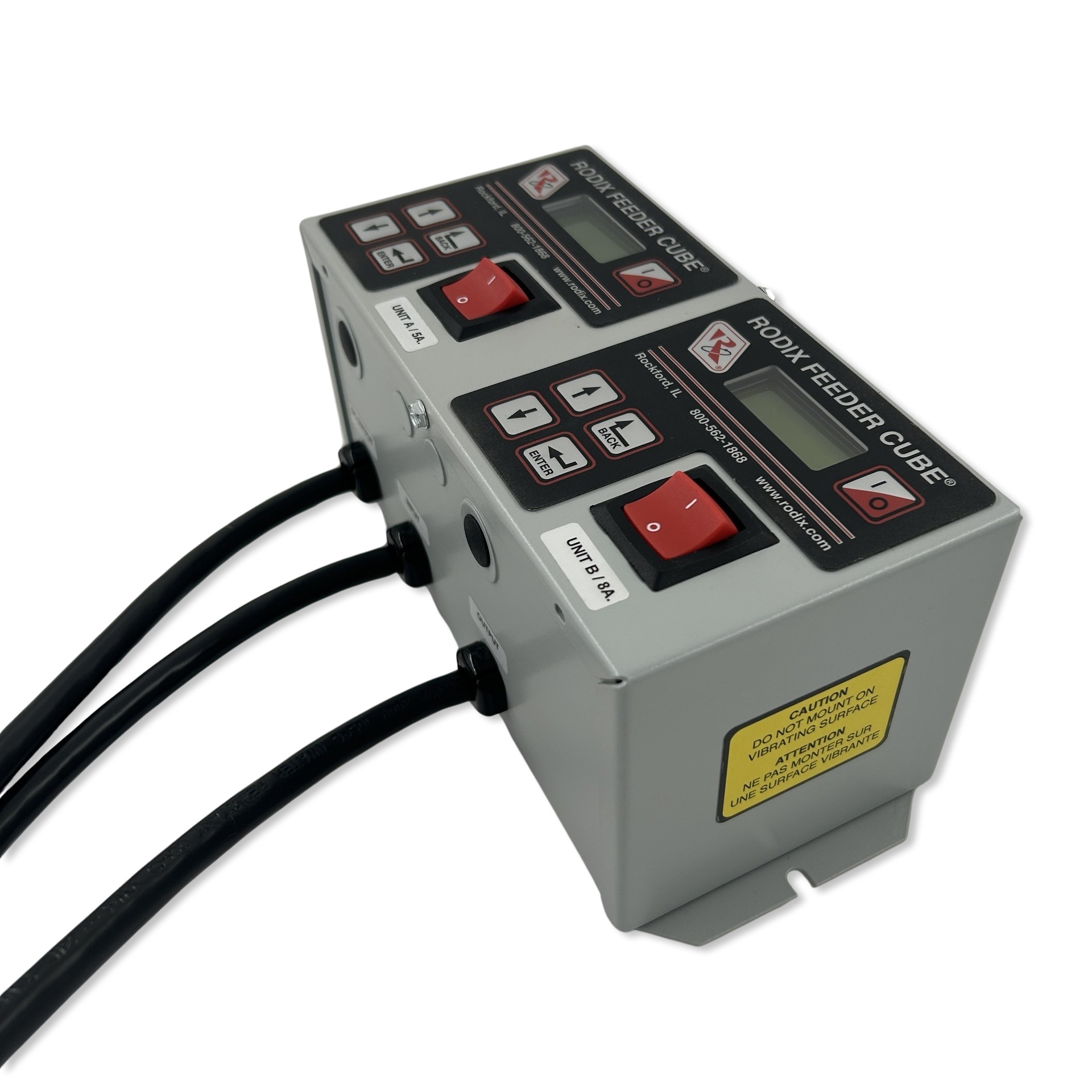 Part # 121-000-2132, Model FC-200-2-240-DC-A, Dual Feeder Cube, 240V On ...