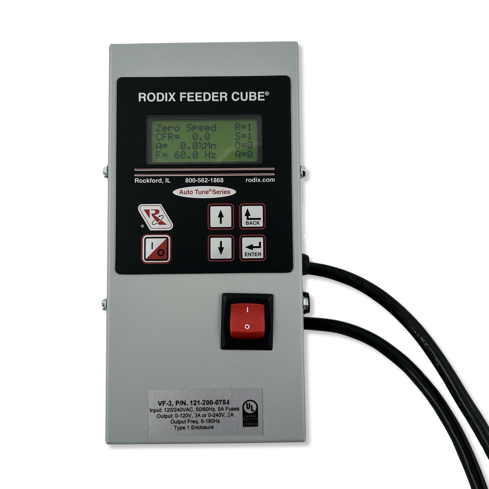 Model VF-3 Feeder Cube (P/N 121-200-0754) On Rodix, Inc.